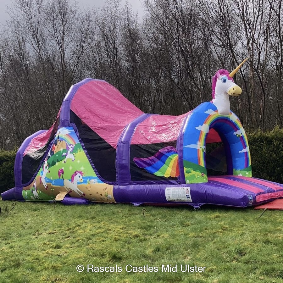 Unicorn Fun Run Inflatable Obstacle Course | Belfast & Mid Ulster